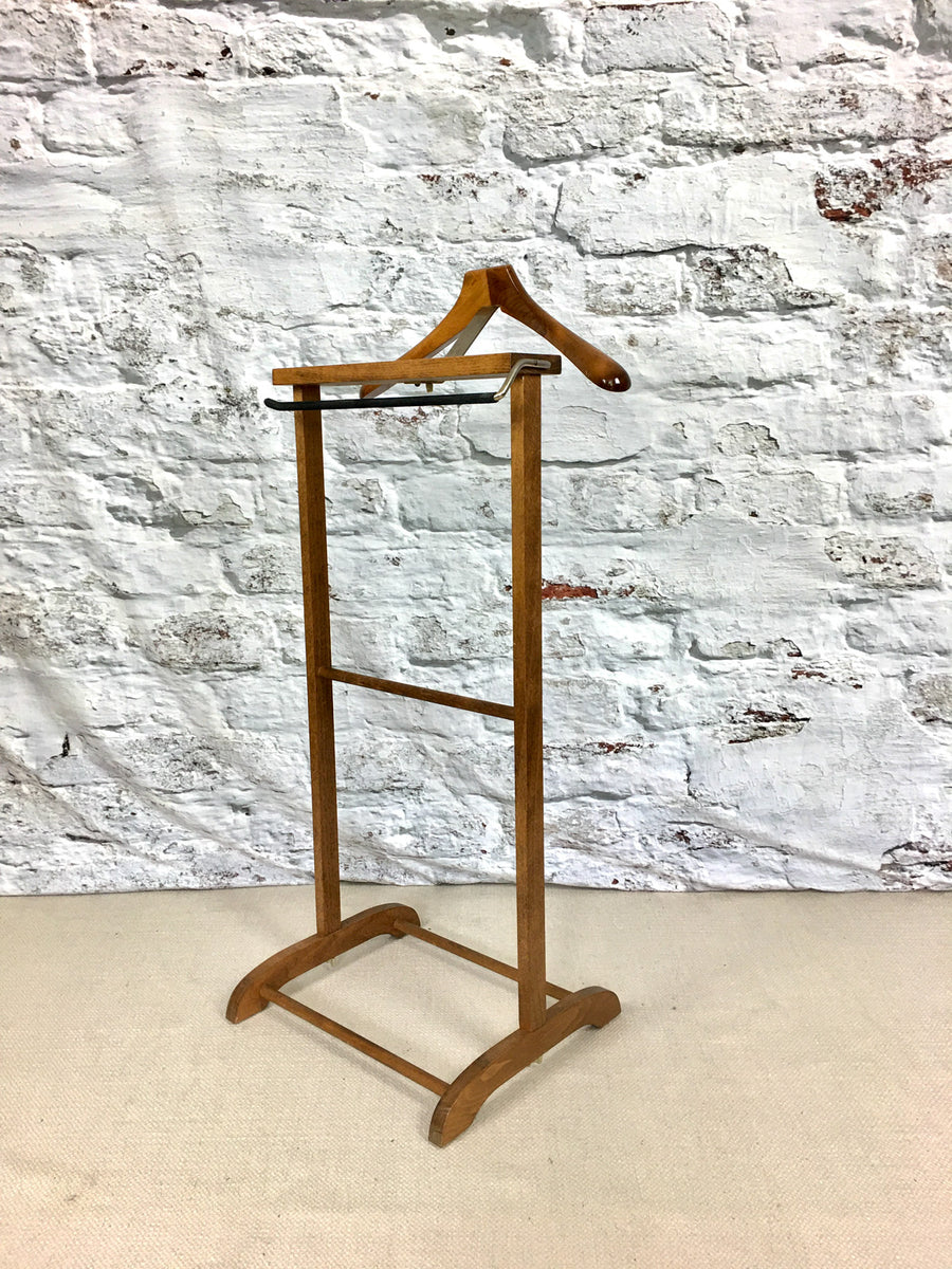 eleganter Stummer Diener aus Buchenholz, 1950er Jahre – Erlach – Depot ...